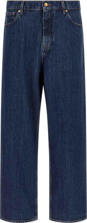 Jil Sander Jean Droit - Bleu