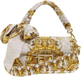 Fendi Sac bandouli&egrave;re vintage Pre-owned - Femme - Pre-owned - Blanc - Taille: ONE Size