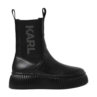 Karl Lagerfeld Flache Stiefeletten - - Shoes - Damen - Schwarzk - 36 EU