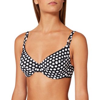 Esprit Damen Bikinioberteil Crosby Beach Underwire, 001/Black, 70C