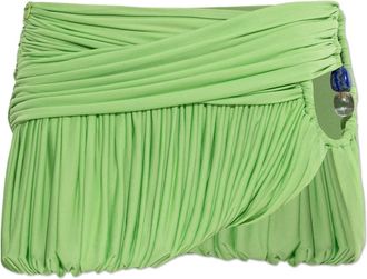 CHRISTOPHER ESBER Femme, Jupes, Vert, Taille: 38 FR Beach Glass Bubble Skirt