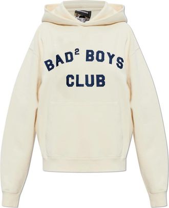 Dsquared2 Femme, Sweatshirts et sweats &agrave; capuche, Beige, Taille: 34 FR SweaT-shirt With Patch