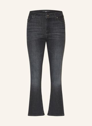7 For All Mankind Bootcut Jeans Cropped Boot schwarz
