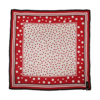 Dolce & Gabbana Femme, Accessoires, Multicolore, Taille: ONE Size &Eacute;tole Carr&eacute;e Imprim&eacute; Polka Dot