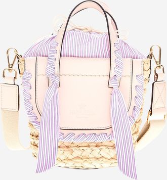 Cuba Lab Sac Cuba Lab Habanera en cuir et rapia