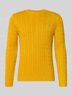 GANT Regular Fit Pullover mit Logo-Stickerei