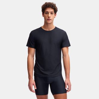 Under Armour Performance Tech Mesh 2er-Pack Rundhals-Unterhemd für Herren Schwarz / Weiß XXL