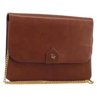 Dior Pre-owned Vintage Schultertasche - - Pre-owned - Damen - Braun - ONE SIZE