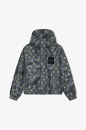 Ganni Flyweight-Jacke aus bedrucktem Nylon - Gr&ouml;&szlig;e XXS/XS gemischt