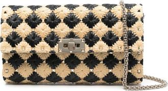 Valentino Garavani Femme, Sacs, Beige, Taille: ONE Size Sac Chic &agrave; Bandouli&egrave;re au Style Unique