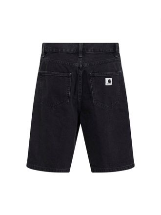 Carhartt Work in Progress Womens Bermuda Shorts Brandon Black