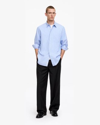 Arket Weite Pull-on-Hose -Schwarz
