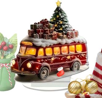 Generico Weihnachtsdekoration f&uuml;r den Innenbereich, festlich, zweidimensional, Acryl, Tischzubeh&ouml;r f&uuml;r Partys und Feste, f&uuml;r, Fensterbank, Schlafzimmer und B&uuml;r