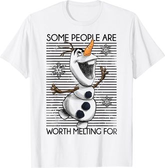 Disney Die Eiskönigin Olaf, für manche Leute lohnt es sich zu schmelzen T-Shirt