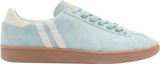 Patrick Monaco Sneaker f&uuml;r Herren, Wildleder, Cupsohle (Gr&uuml;n/Sand)