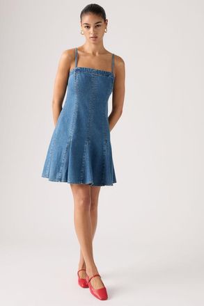 Levi's Robe Denim Godet - Femme - Bleu / Godet All Day - XS