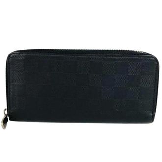 Louis Vuitton Portefeuille en tissu vintage Pre-owned - Homme - Pre-owned - Noir - Taille: ONE Size