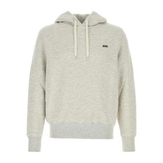 Autry Homme, Sweatshirts et sweats &agrave; capuche, Gris, Taille: S Sweat &agrave; capuche avec logo brod&eacute;