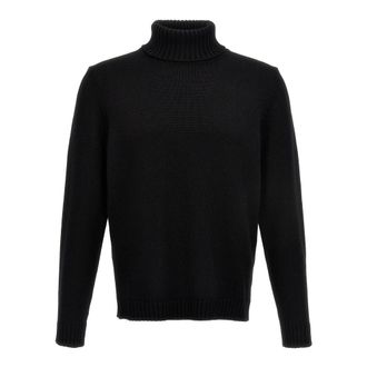Zanone Rollkragenpullover - - Knitwear - Herren - Schwarzk - L