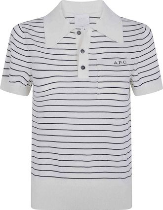 A.P.C. A. P.C. Poloshirt - Nude
