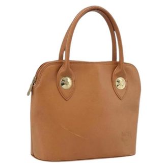 MCM Sac &agrave; main Pre-owned - Femme - Pre-owned - Brun - Taille: ONE Size