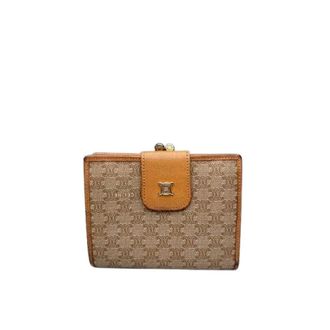 Celine Portefeuille Pre-owned en toile Monogram - Femme - Pre-owned - Beige - Taille: ONE Size