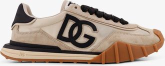 Dolce & Gabbana Nylon sneakers with DG logo on the side - DOLCE & GABBANA - gender_Man