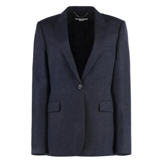 Stella McCartney Damen, Jacken, Blau, XSGr&ouml;&szlig;e
