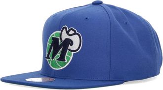 Mitchell & Ness Flat Brim Cap HWC Dalmav - - Sport - Herren - Blau - ONE SIZE