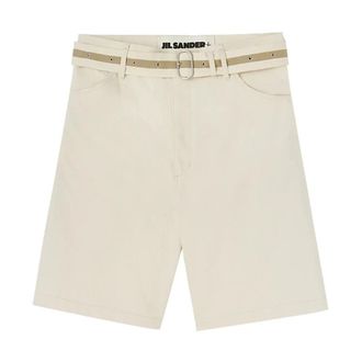 Jil Sander Belted Bermuda Shorts - - Shorts - Herren - Beige - W30