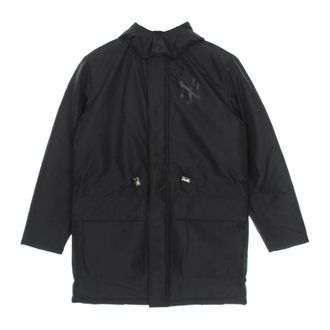 New Era MLB Team Logo Parka Jacke Schwarz - - Coats - Herren - Schwarzk - L
