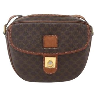 Celine Pre-owned Vintage Canvas Crossbody Bag - - Pre-owned - Damen - Braun - ONE SIZE