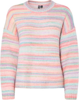 Pieces Pcorman Ls O-Neck Knit Pwp Bc