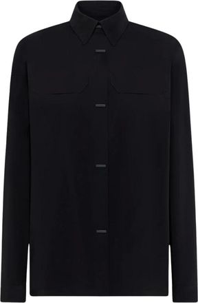 Roberto Ricci Design Rrd, Femme, Blouses et Chemises, Noir, Taille: 40 FR Surflex Winter Overshirt Fleece