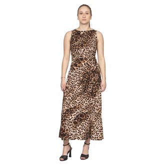 Moschino Damen, Kleider, Braun, XSGr&ouml;&szlig;e