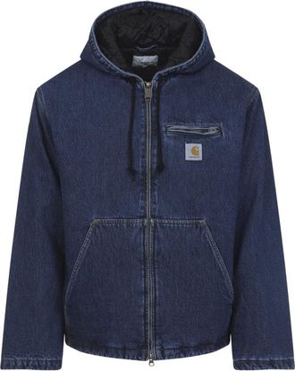 Carhartt Work in Progress Homme, Vestes, Bleu, Taille: L Cleveland Jacket