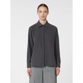 Max Mara Femme, Blouses et Chemises, Gris, Taille: 36 FR Chemises