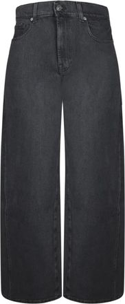 7 For All Mankind Femme, Jeans, Noir, Taille: W27 Jeans Noirs pour Femmes Aw25