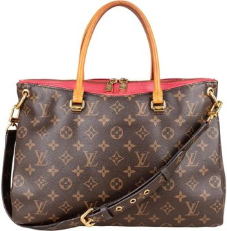 Louis Vuitton Crossbody Bags - Louis Vuitton Canvas Monogram Pallas MM Handbag - Gr. unisize - in Bunt - f&uuml;r Damen