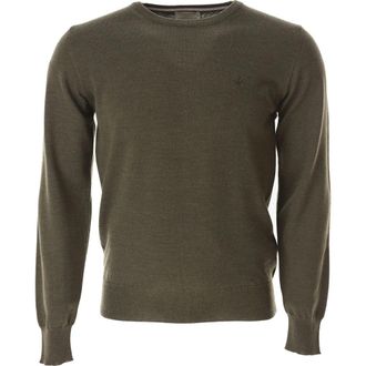 Brooksfield Round-Neck Strickwaren - - Knitwear - Herren - Gr&uuml;n - 2XL