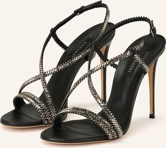 Casadei Casadei Sandaletten Josephine Julia Mit Schmucksteinen silber