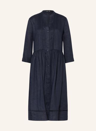 van Laack Van Laack Leinenkleid Vl-Kaimi-E Mit 3/4-Arm blau