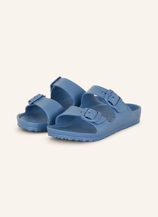 Birkenstock Pantoletten Arizona Eva blau