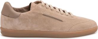 Ermenegildo Zegna Homme, Chaussures, Brun, Taille: 42 EU 232 Low-top Baskets