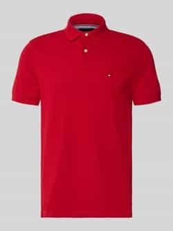 Tommy Hilfiger Regular Fit Poloshirt aus Baumwoll-Mix