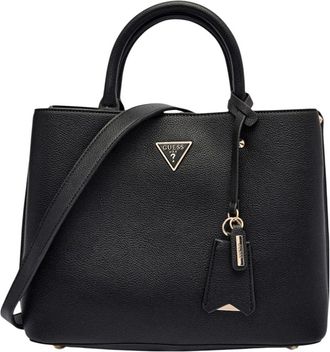 Guess Femme, Sacs, Noir, Taille: ONE Size Meridian II Girlfriend Satchel