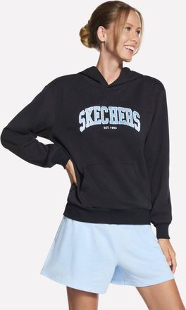 Skechers Kapuzensweatshirt Womens Hoodie aus Baumwolle und Polyester, f&uuml;r Erwachsene