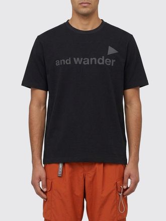 And Wander T-Shirt AND WANDER Homme couleur Noir