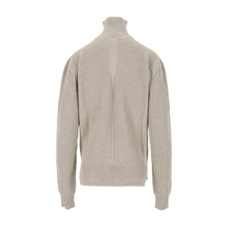 Rick Owens Fisherman Turtle - - Knitwear - Damen - Beige - L