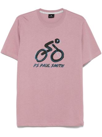 Paul Smith t-shirt &agrave; imprim&eacute; graphique - Violet